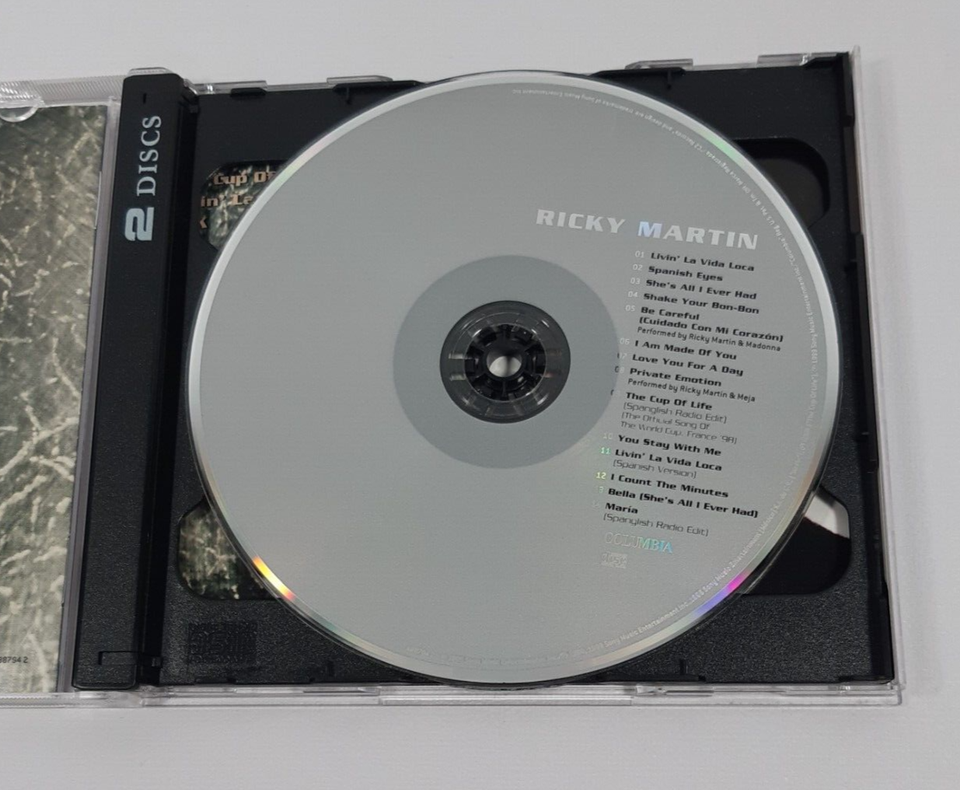 Ricky Martin Music 2 Disc CD Album VGC | eBay Australia
