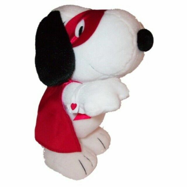 Snoopy Motion Sound Animated Kissing Bandit Plush Stuffed Hallmark Love ...