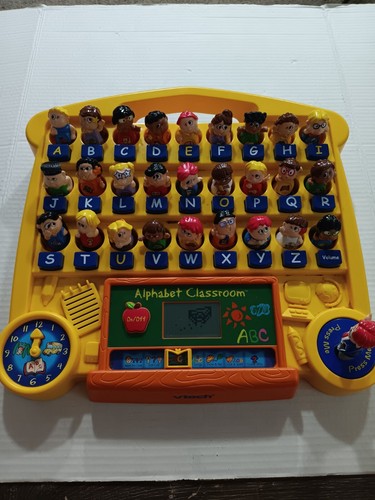 VTech Interactive Alphabet Classroom Kids Educational Learning Toy Used ...
