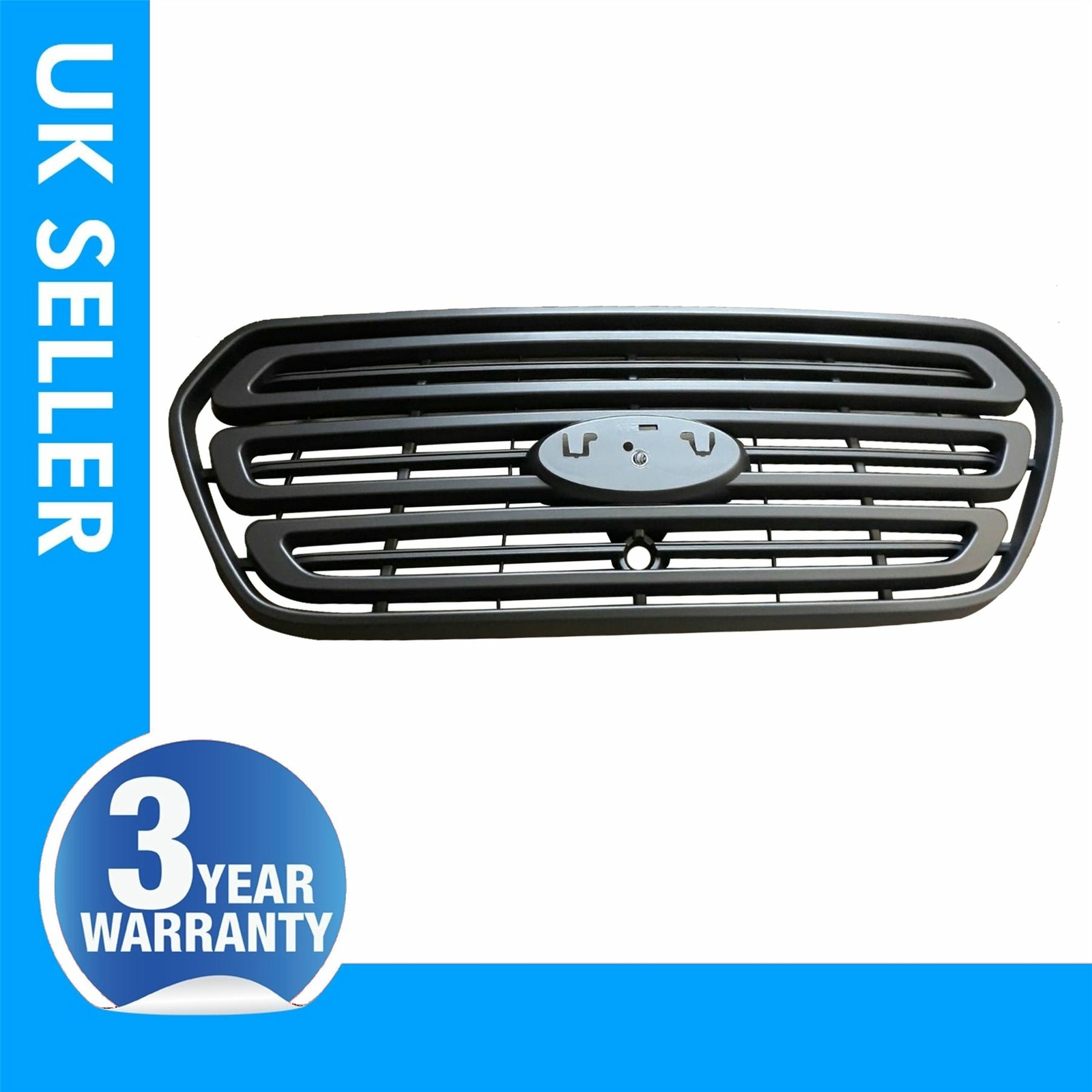 Front bumper grill grille grey For Ford Transit MK8 BK3117B968-AD5CND ...