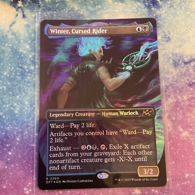 Winter, Cursed Rider (FOIL) x1 - MTG Aetherdrift DFT #369 | eBay