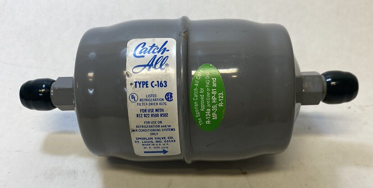 Sporlan Catch-All C-163 Refrigeration Filter Drier 407G | eBay