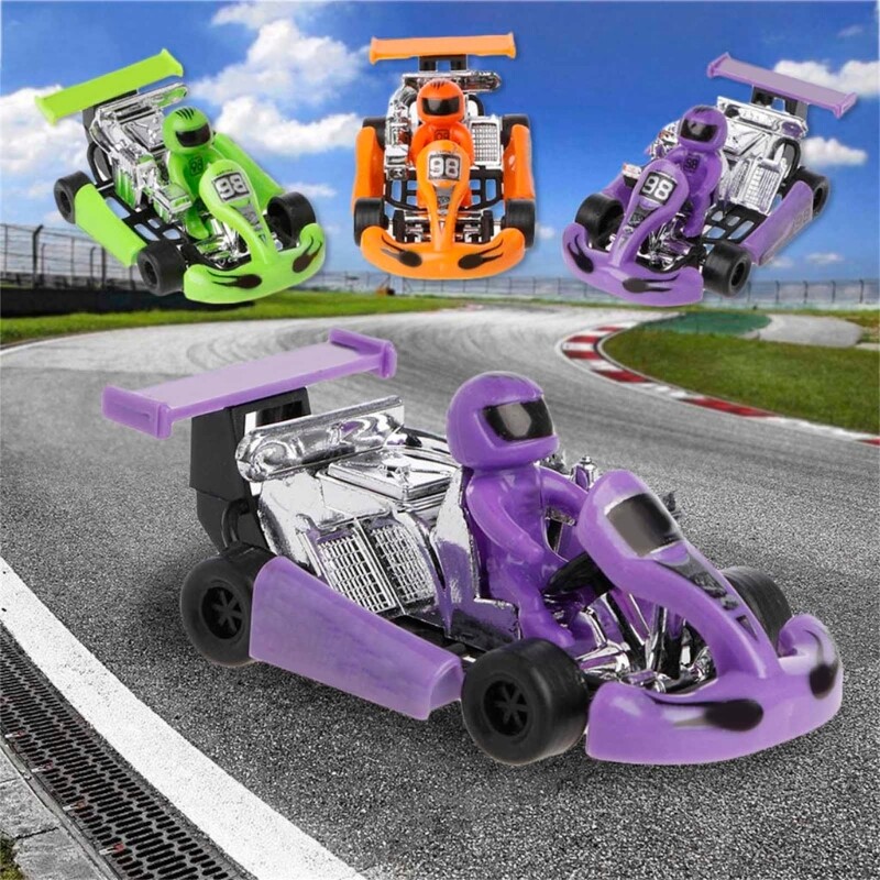 Alloy car model Go-Kart racing game sport vehicle plastic motor pull ...