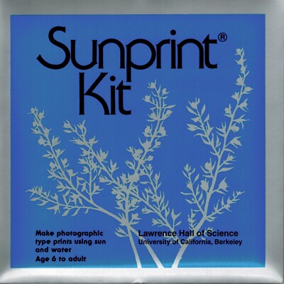 SunPrint Kit, Solar Print Paper, Sun Powered Art, 10x10cm (4x4inch) New ...