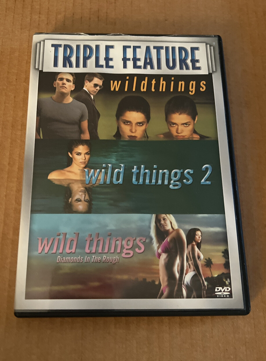 Wild Things Triple Feature DVD Wild Thing, Wild Things 2, Diamonds In ...