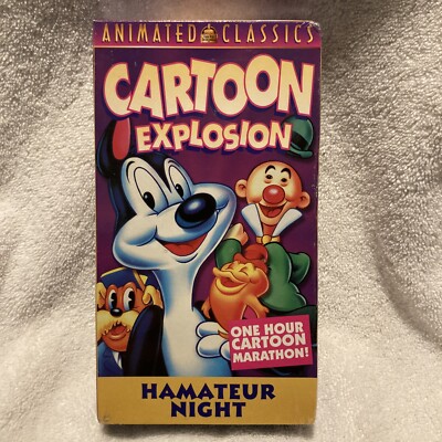 Cartoon Explosion - Hamateur Night (VHS, 2000, Animated Classics ...