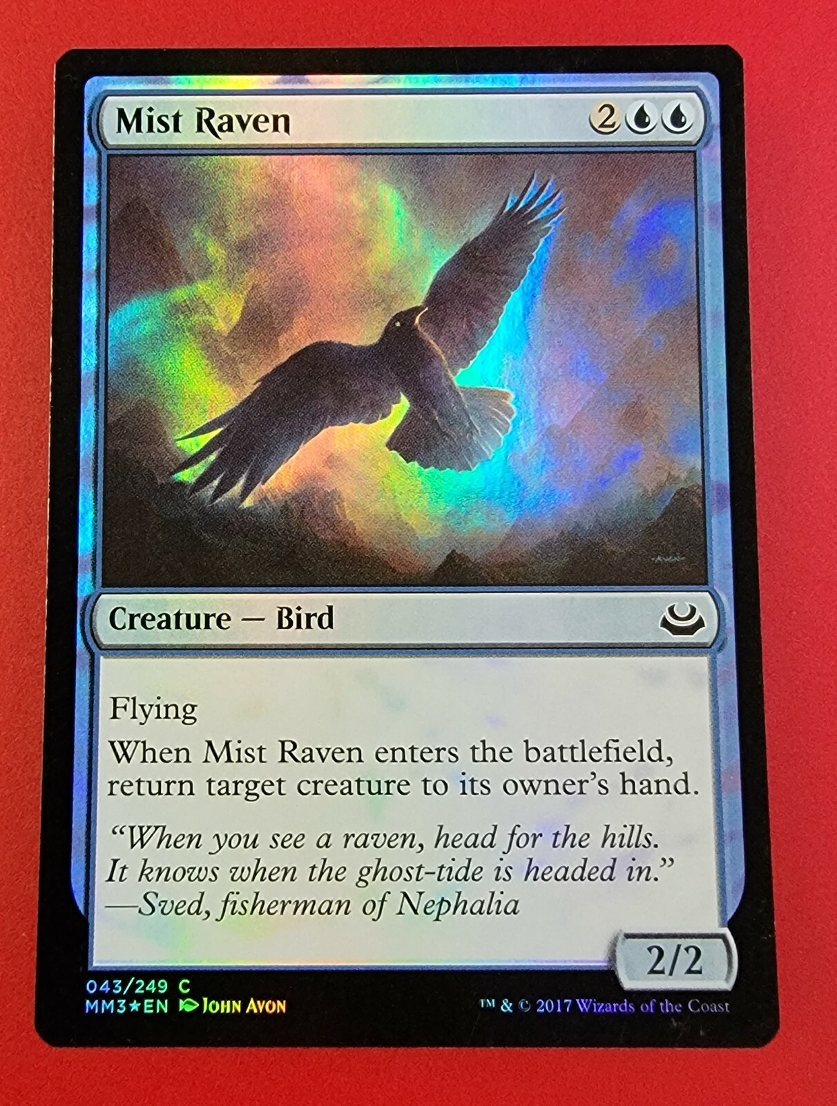 1x Mist Raven | FOIL | Modern Masters 2017 | MTG Magic Cards | eBay