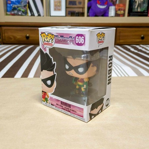 FUNKO POP! - Teen Titans Go! • Robin #606 | eBay