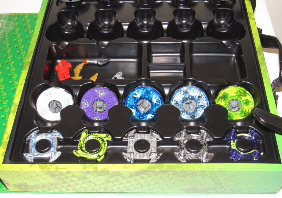 LEGO 853409 Ninjago Green Spinner Storage Case Travel Box Cards Pieces ...