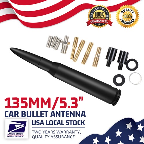 Bullet Antenna 50 Cal Caliber For Truck Dodge Ram 1500 Ford F150 Raptor ...