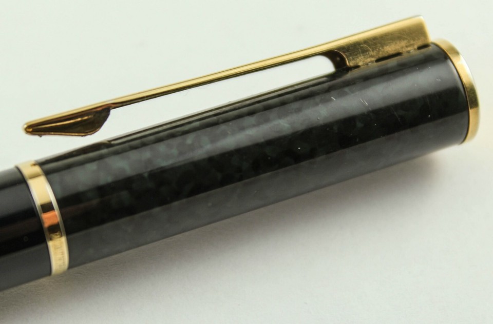 Waterman Laureat Marble Grey and Gold Fountain Pen | eBay