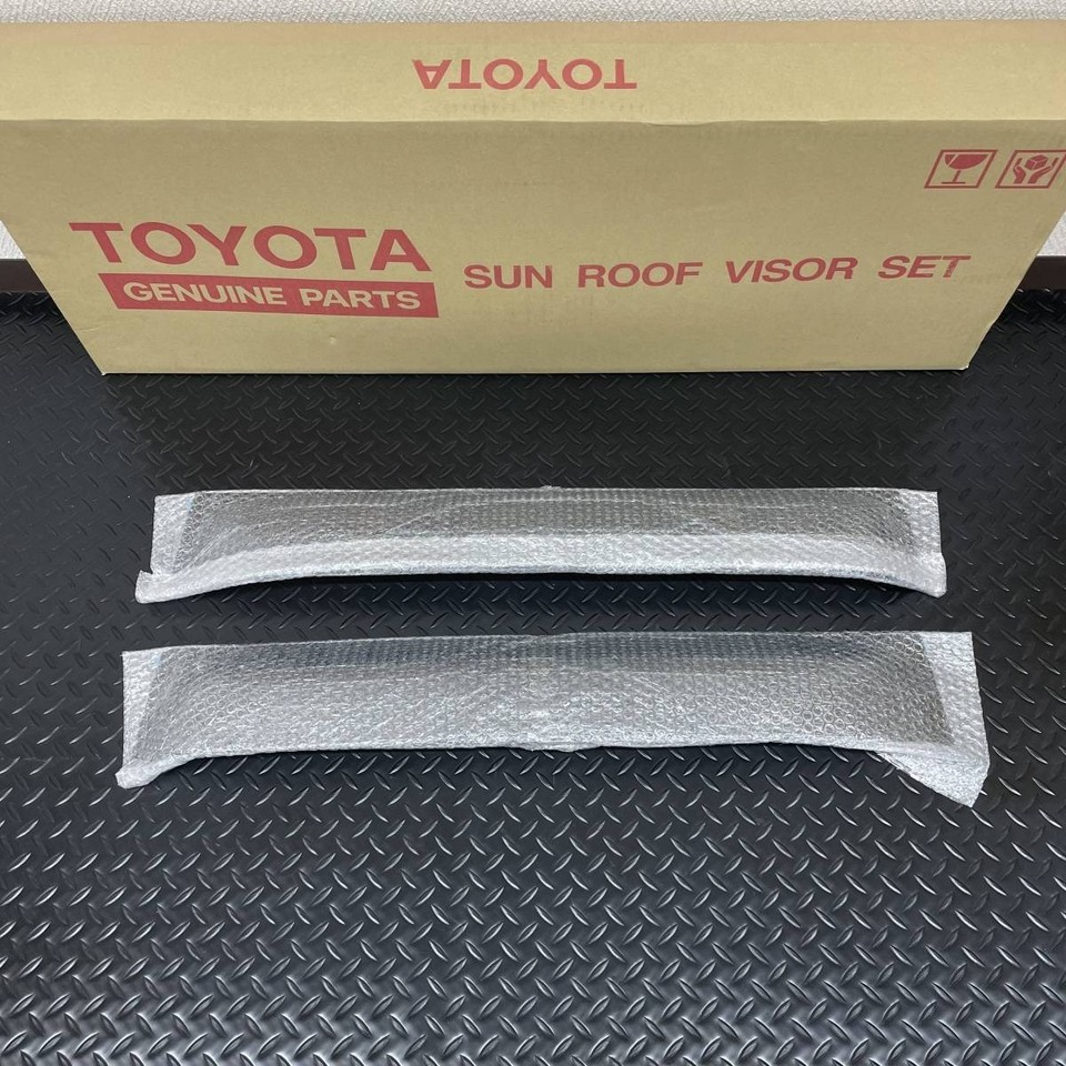 Toyota Genuine OEM Land Cruiser 100 LX470 SIDE RAIN VISOR Toyota logo ...