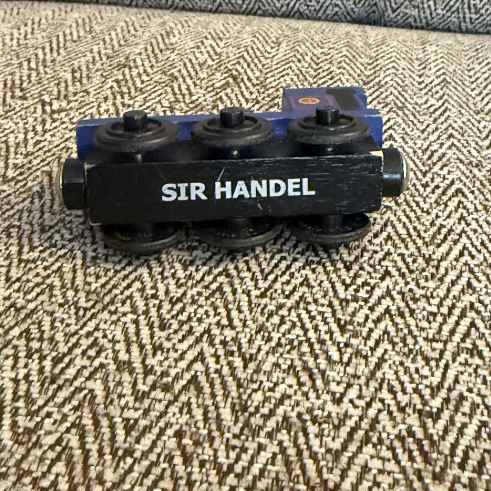 Thomas & Friends Wooden Railway Sir Handel Train Tank Engine GUC | eBay