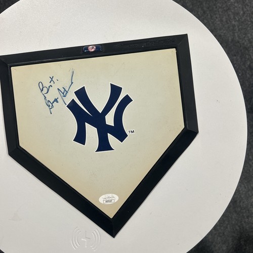 George Steinbrenner Autograph Plate And Inscribe Best New York Yankees ...