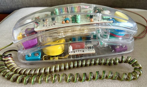 Vintage Transparent Clear Phone Telephone 1980’s 1990’s | eBay