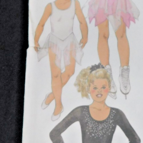 Kwik Sew 2732 Girls' Leotards, for Figure Skating or Gymnastics. 4-5-6 ...