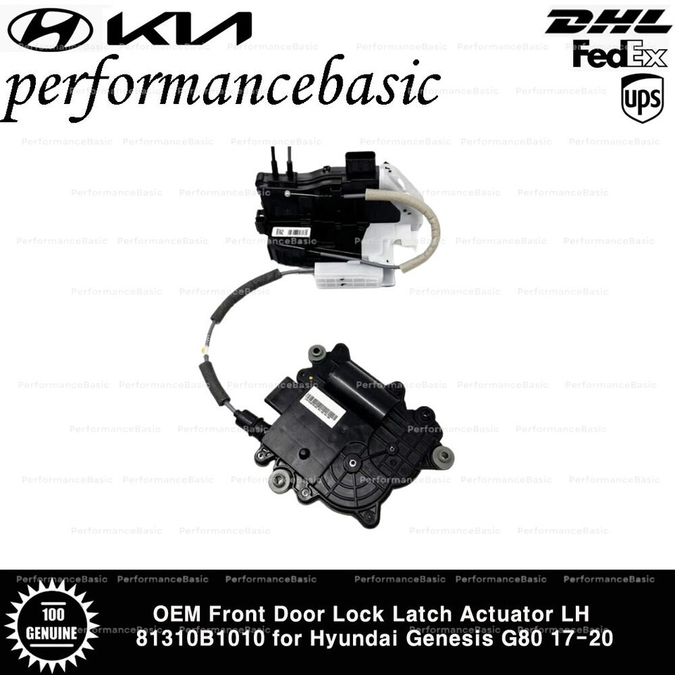 OEM Front Door Lock Latch Actuator LH 81310B1010 for Hyundai Genesis ...