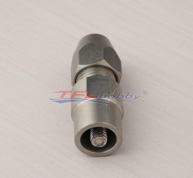 New RC Boat Coupling Flex Collet M6 Engine to 6.35MM Flexible shaft RC ...