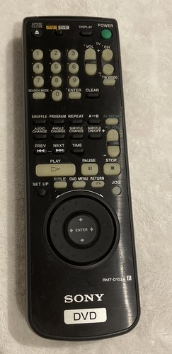Sony Remote Control Original RMT-D102A DVP-S500D, DVPC600D | eBay
