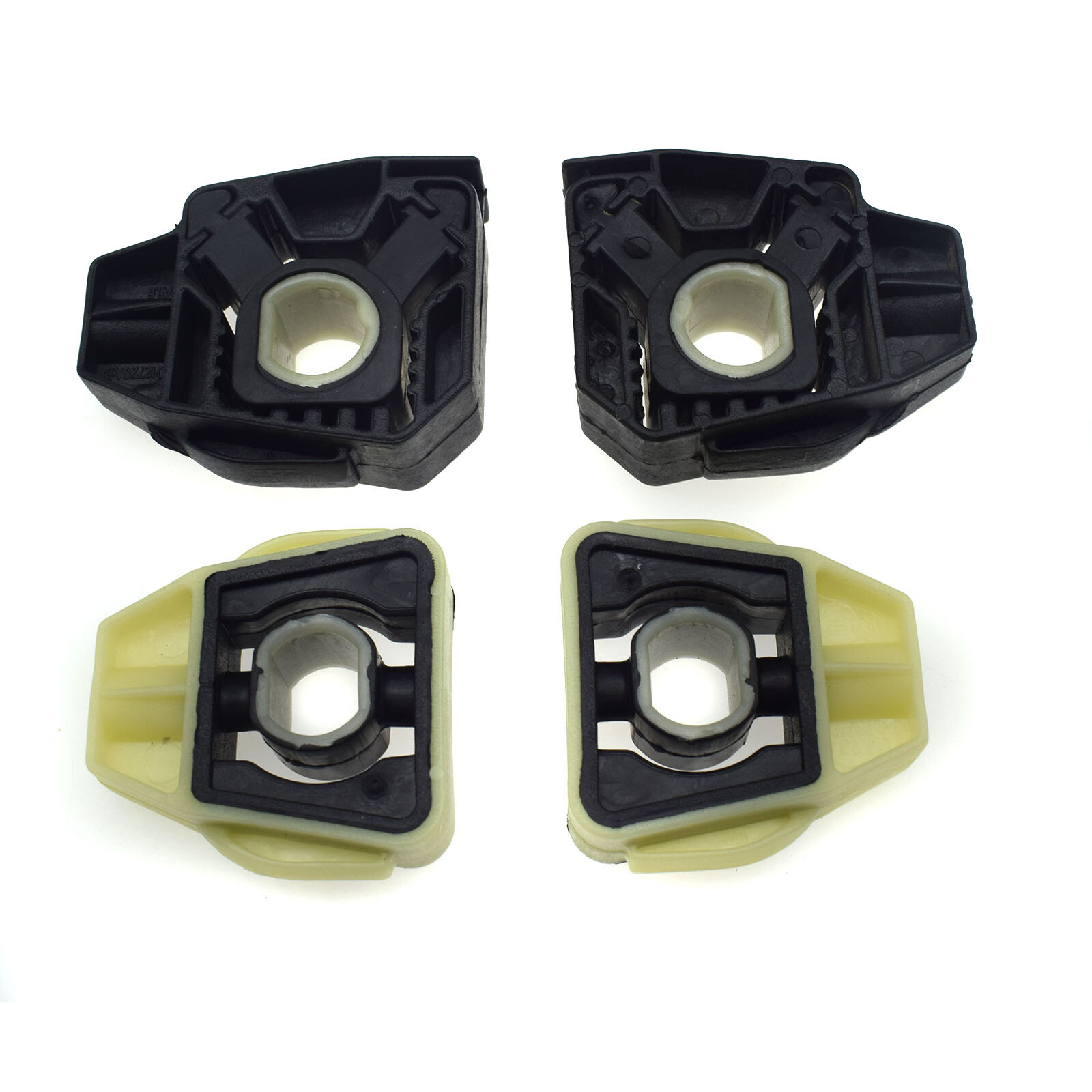 For VW Beetle Golf Jetta 1J0806157F 4PCS Upper & Lower Radiator Mounts ...