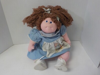 N The Little People Xavier Roberts Signed Soft Sculpture Cabbage Patch ...