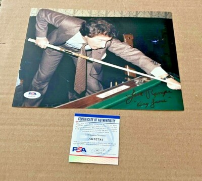 JAMES REMPE SIGNED BILLIARDS 8X10 PHOTO PSA/DNA CERTIFIED | eBay