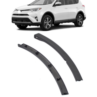 For Toyota RAV4 2016-2019 2018 Front Bumper Wheel Fender Molding Trim ...