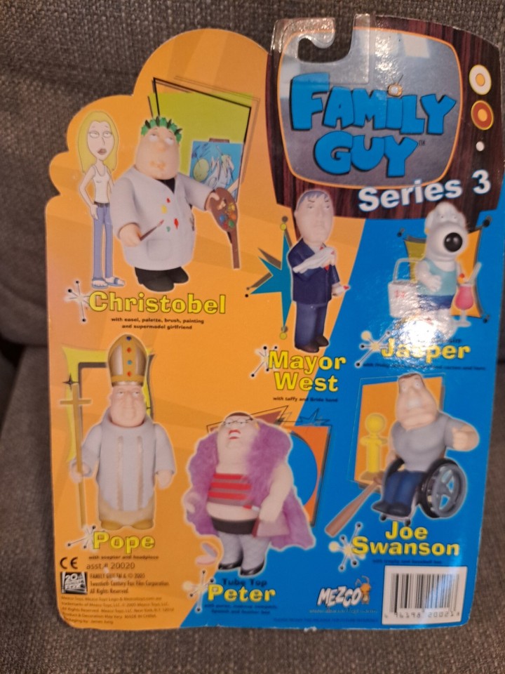 TUBE TOP PETER GRIFFIN - Action Figure FAMILY GUY Series 3 MEZCO 2005 ...