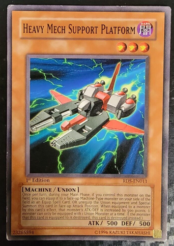 Yu-Gi-Oh - Trading Card - Effect Monster - Heavy Mech Support Platform ...