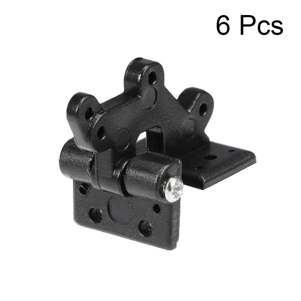 RC Hinges Hatch Hinge L30 x W16 mm, for RC Model Airplane Parts Black ...