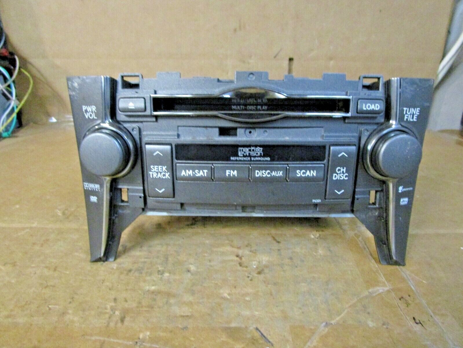 07 08 09 Lexus LS460 Radio Stereo Audio DVD CD Player Receiver AM/FM ...