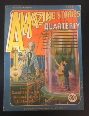 Amazing Stories Quarterly 1928 Summer Stanton A. Coblentz 1st published ...