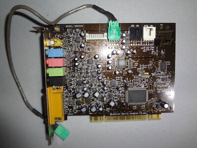 Creative Labs Sound Blaster Live PCI Sound Card Dolby SB0200 Dell OEM ...