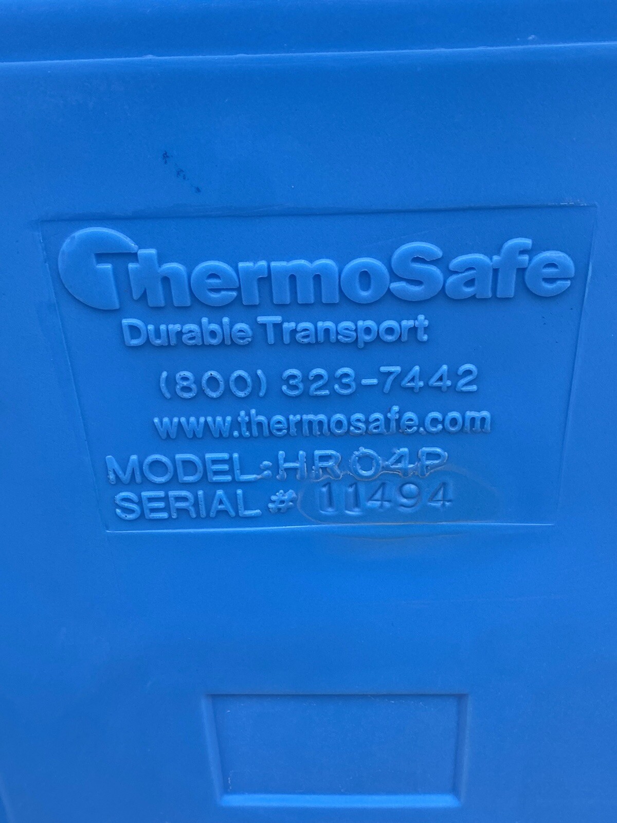 THERMOSAFE HR04P Insulated Shipping Container Durable Transport New | eBay