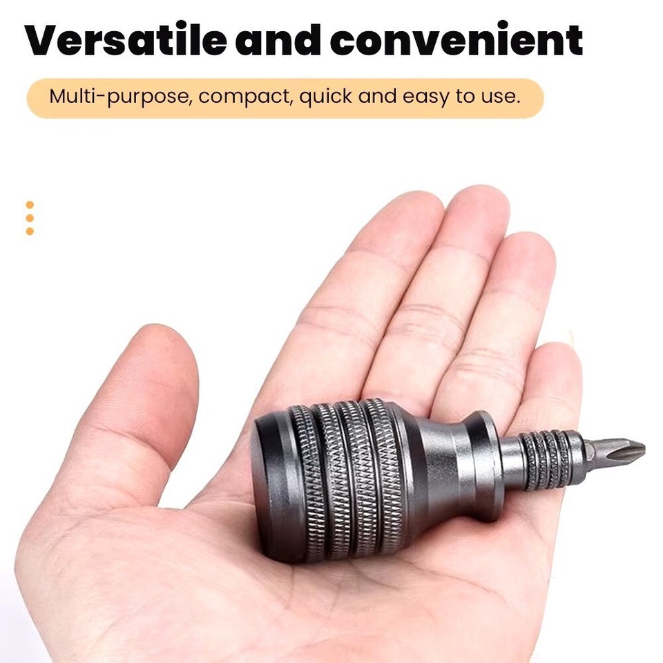 Small Steel Screwdriver Set Short Handle Multi-Functional Mini Six in ...