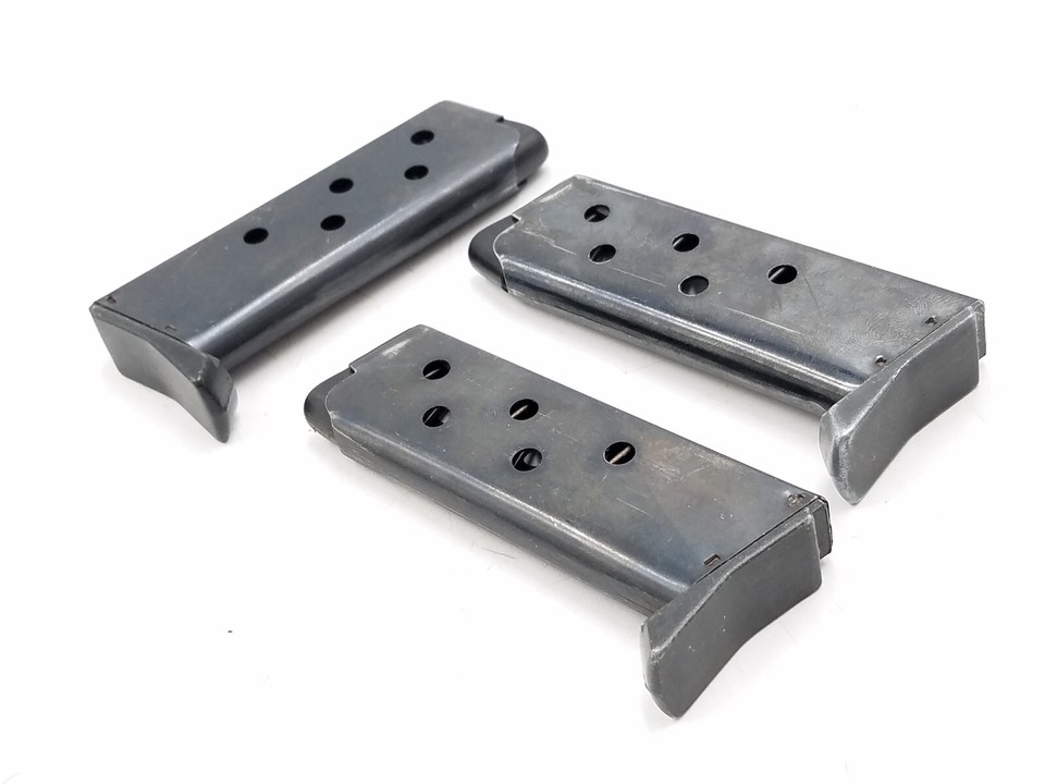 One Bryco 38 Jennings J380 380acp Blued 6rd Magazine Clip w/ extend ...