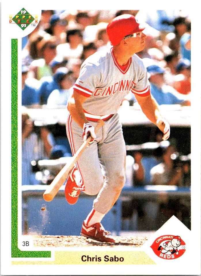 1991 Upper Deck #135b Chris Sabo | eBay