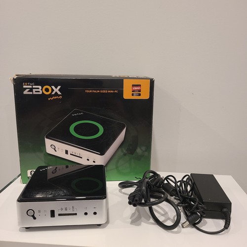 Zotac ZBox Nano Mini-PC AMD E-350 1.6Ghz Dual Core 4GB RAM 60GB SSD, Linux Mint 816264011986| eBay