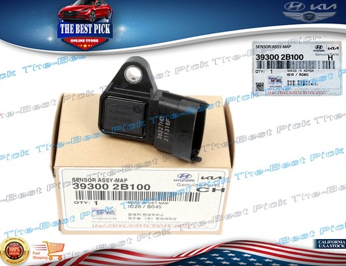 ⭐GENUINE⭐ OEM MAP SENSOR For 2011-2020 HYUNDAI 2012-2019 KIA 393002B100 ...
