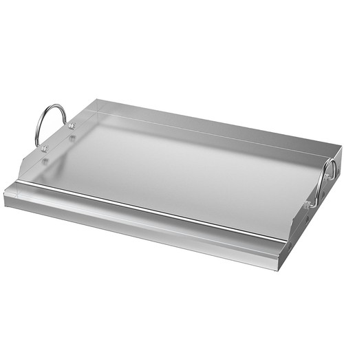 only fire Universal Stainless Steel Cooking Griddle, Flat Top Plate ...