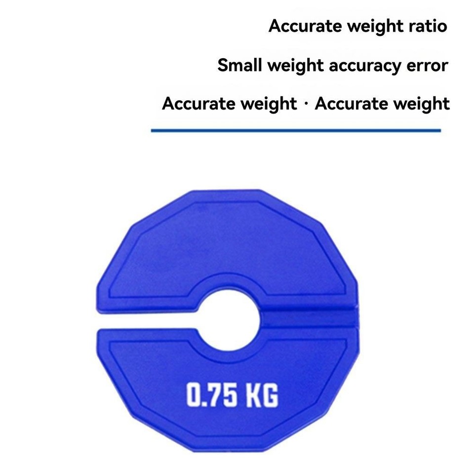 075kg Gym MicroType Plates Dumbbell Fractional Weight Plate Rubber ...
