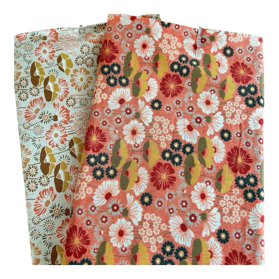 2 Moda Fabric 1 Yard x 44" EACH Moda Cider by Basic Grey Cotton Fabric ...