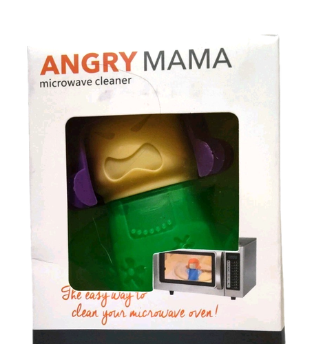 Hot Mama Microwave Steam Cleaner Easy Cleans Angry Mama With Water ...