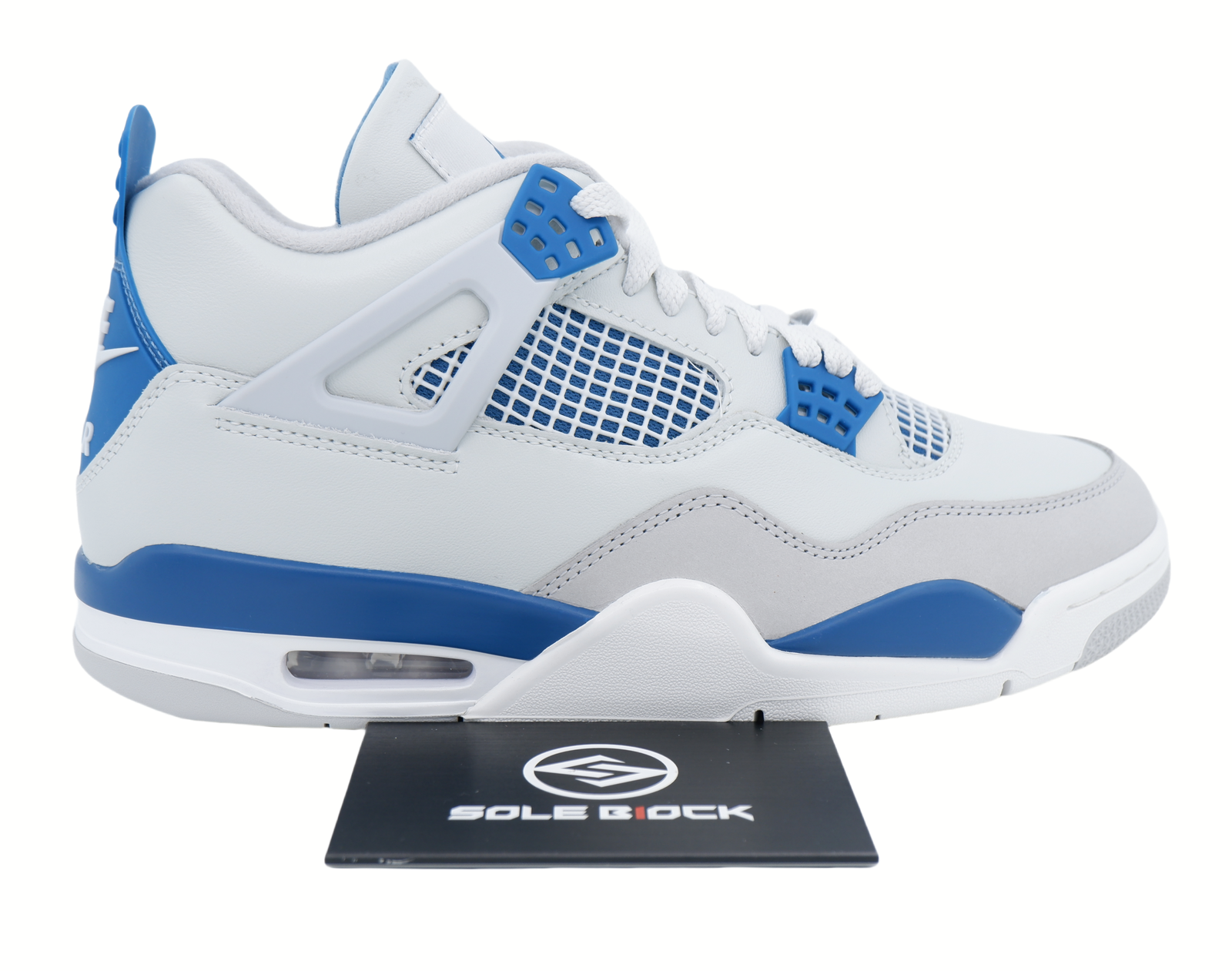 Nike Air Jordan 4 Retro 2024 Military Mid Blue Men's Retro Sneakers ...