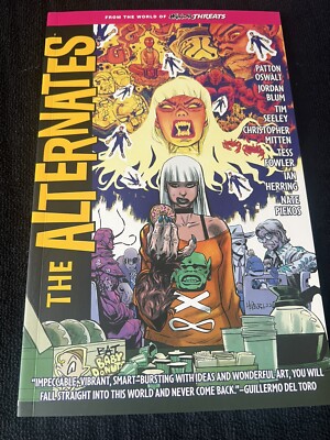 Alternates 1, Paperback Comic Signed Patton Oswalt,Jordan Blum, Tim ...