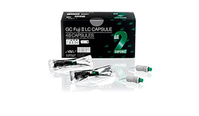 GC 000142 Fuji II LC Light Cure Glass Ionomer Restorative Capsules A4 ...