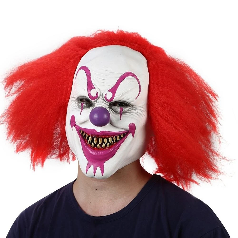 Realistic Scary Clown Mask