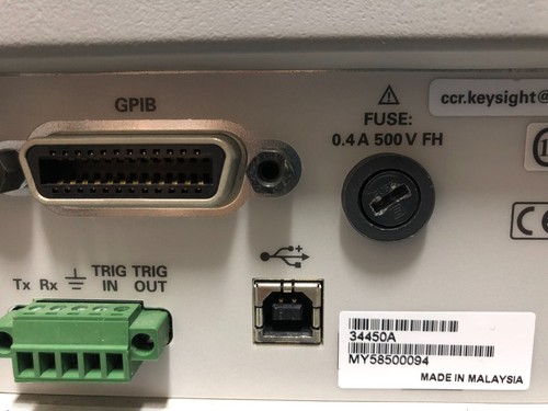 Keysight Agilent 34450A Digital Multimeter, 5.5 Digit, OLED Display | eBay