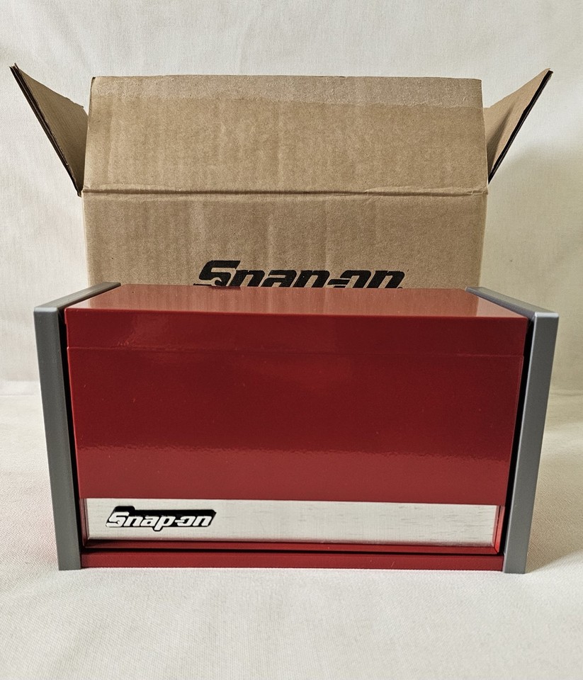 Snap-on RED Mini Micro Tool Box ~ Top Chest - KMC923A New in Box | eBay