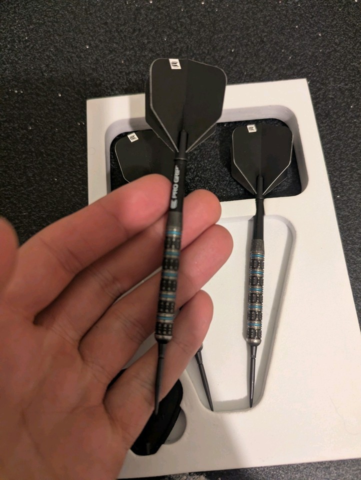 Rob Cross Black Edition Darts 23g 90% Tungsten, Swiss Point | eBay UK